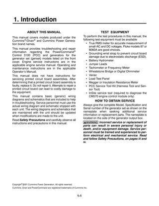 Cummins onan dqad generator set with power command 3100 controller ...