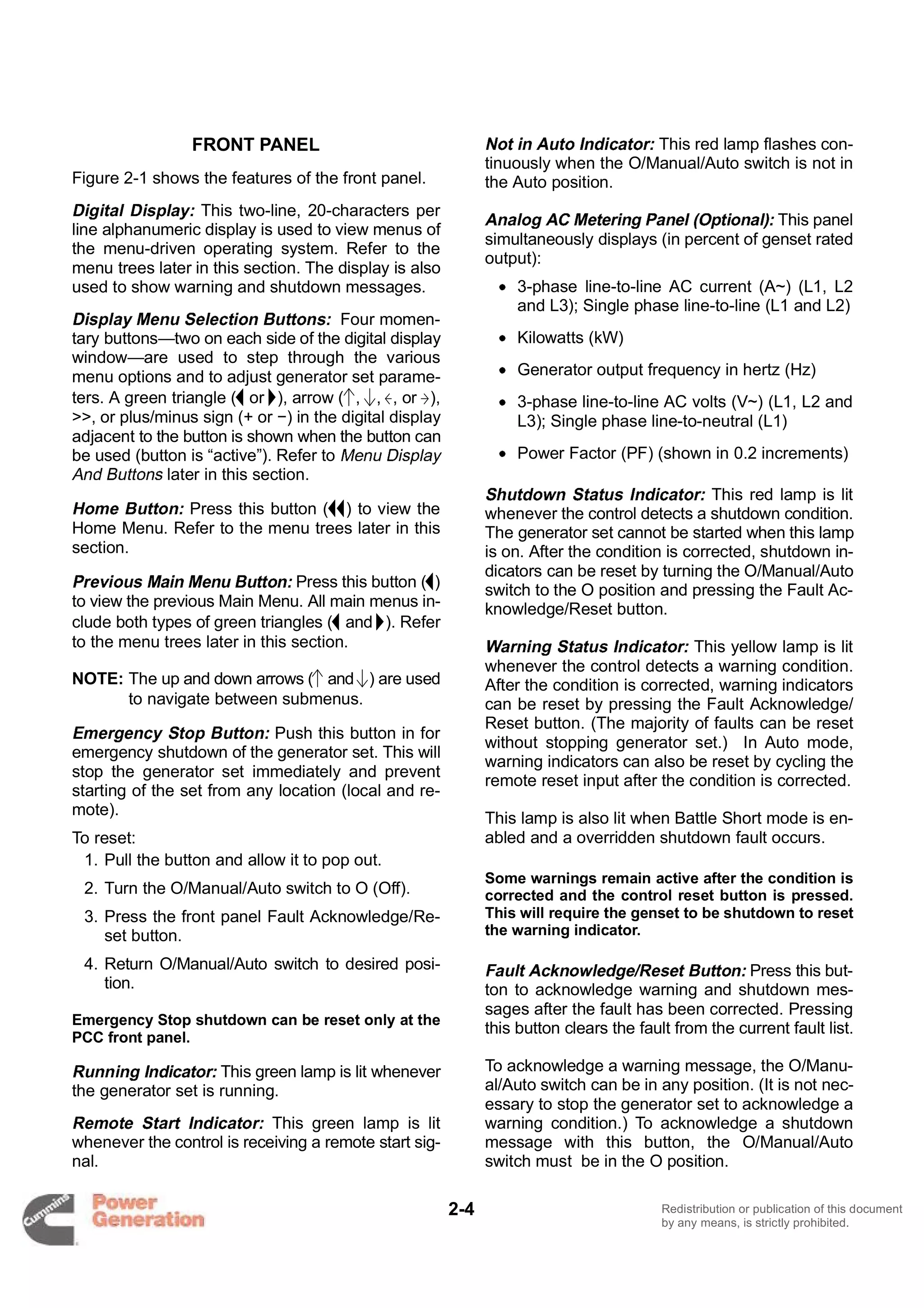 Cummins onan dqae generator set with power command controller pcc2100 ...