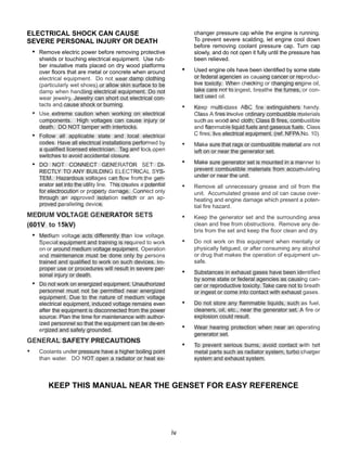 Cummins onan dqkc generator set with power command 3201 controller ...