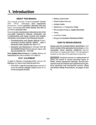 Cummins onan dqkc generator set with power command 3201 controller ...