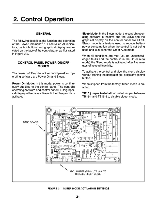Cummins onan dskab generator set with power command 1.1 controller ...