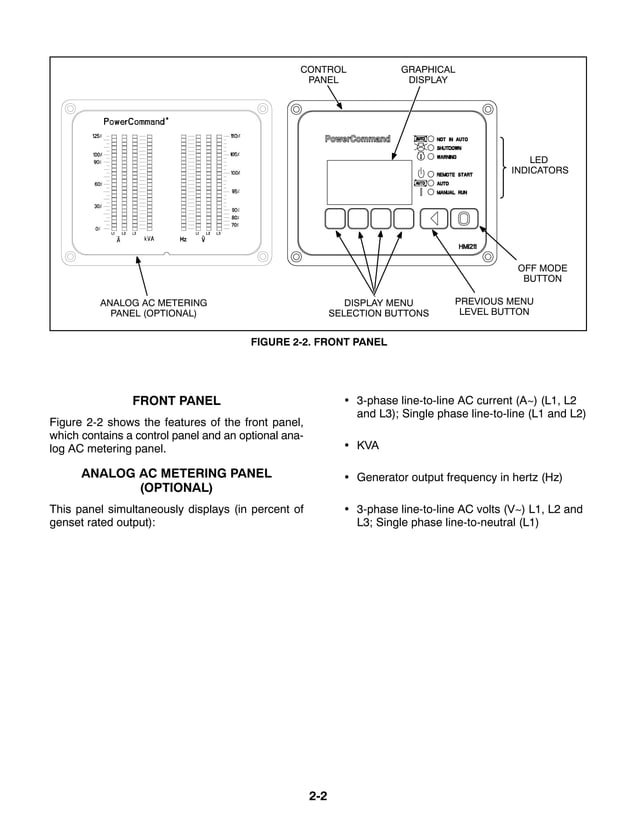 Cummins Onan Dskba Generator Set With Power Command 1 1 Controller