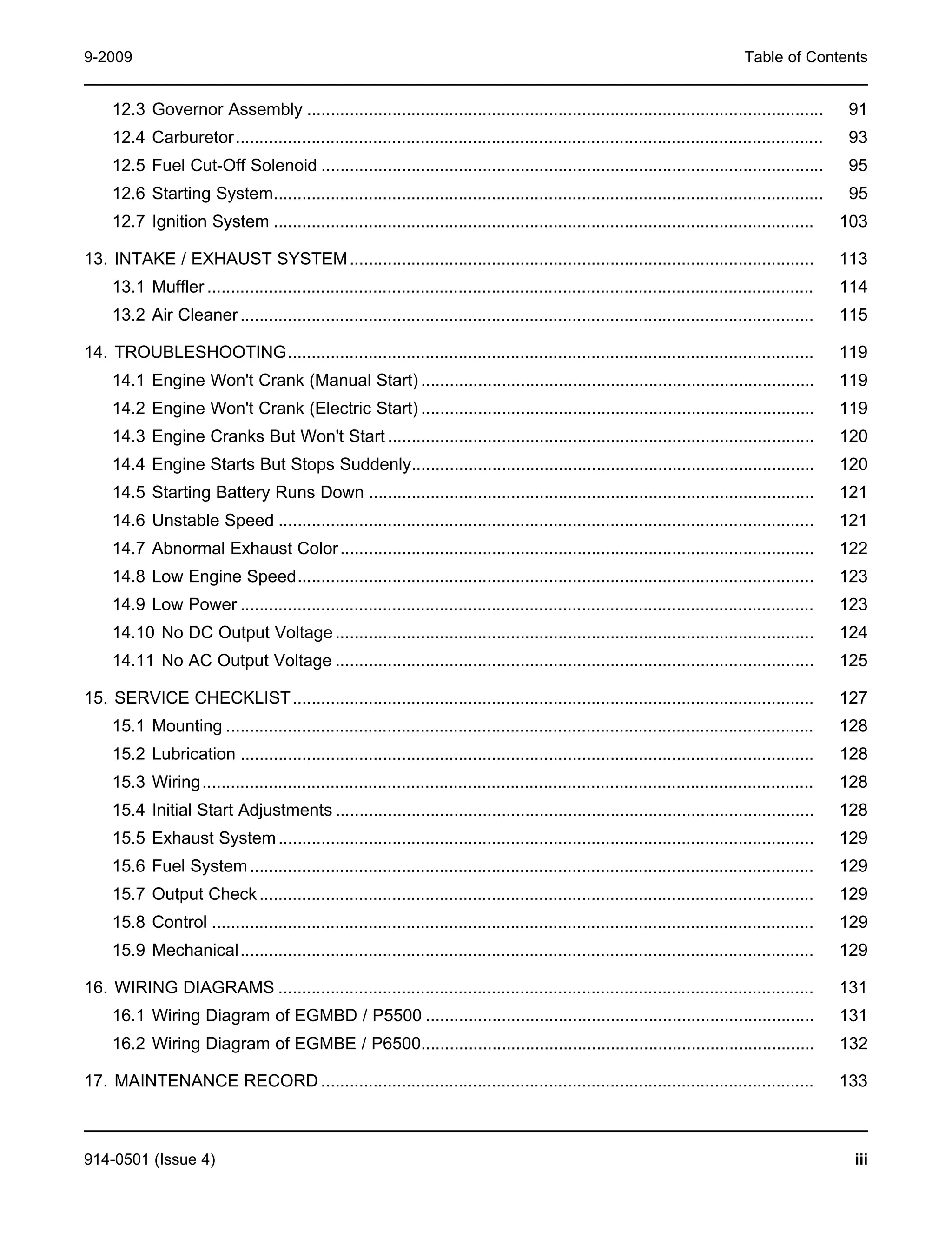Cummins onan egmbe p6500 (spec a) generator service repair manual | PDF