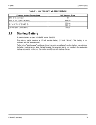 Cummins onan egmbe p6500 (spec a) generator service repair manual | PDF