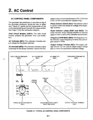 Cummins onan gea series generator sets service repair manual | PDF ...