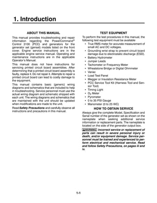 Cummins onan generator set with power command 3100 controller model ...