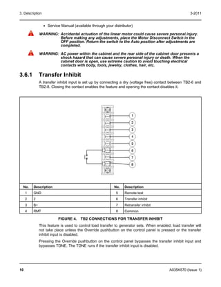 Cummins onan otece transfer switch (1200 amp) service repair manual | PDF