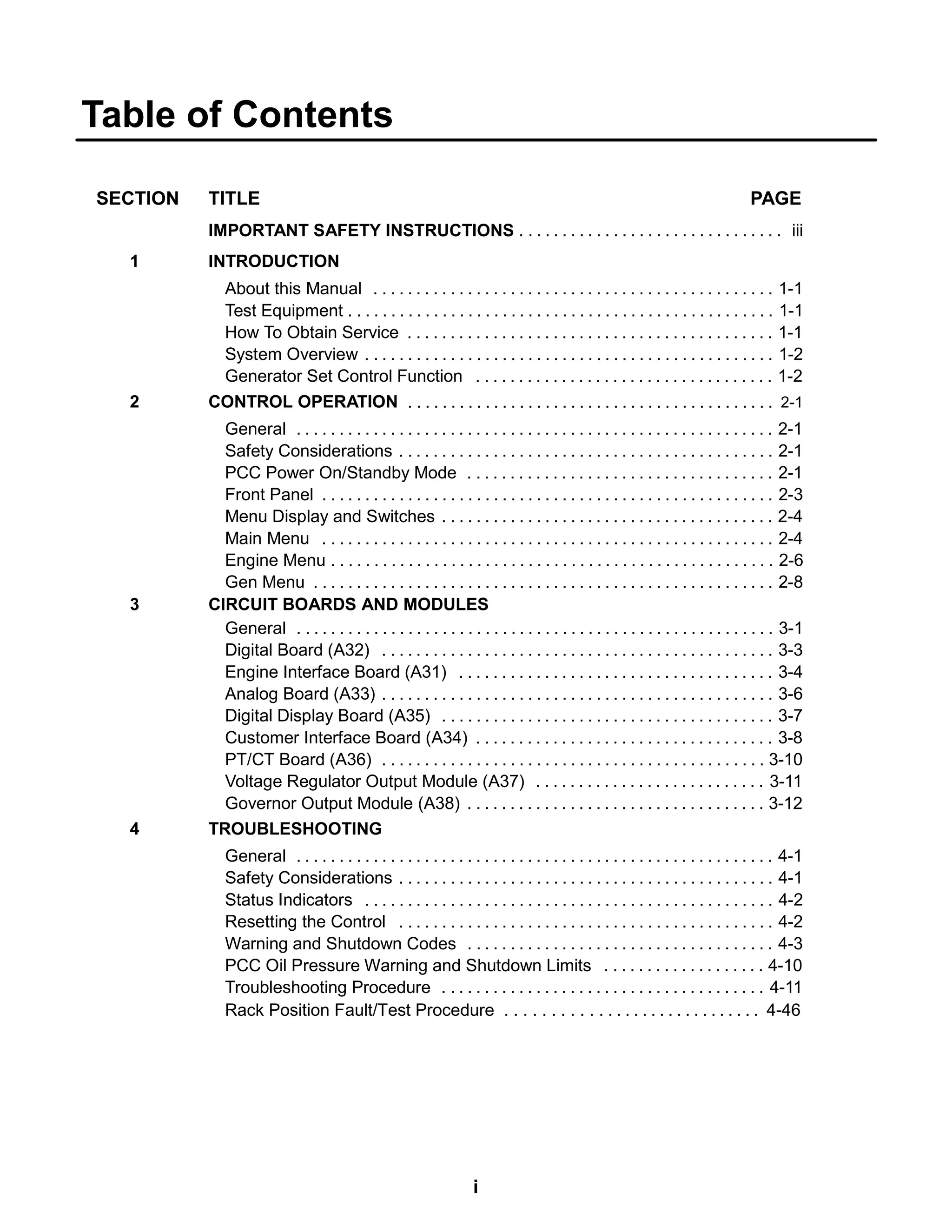 Cummins onan power command 3100 controller service repair manual | PDF