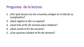 Cumpleaños especial (pasado) | PPTX