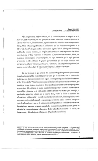 Claudia López a retractarse | PDF