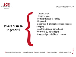 Interviul cu angajatorul | PDF