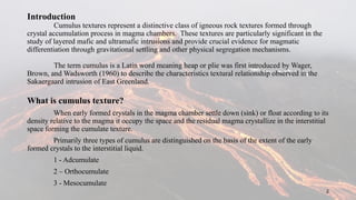 cumulates ppt by arun on Igneous petrology.pptx