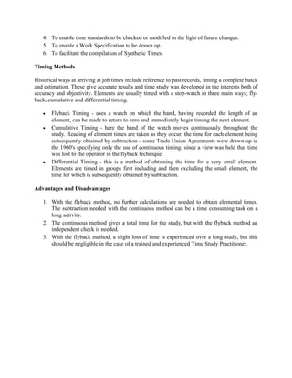 Cumulative and flyback timing | PDF