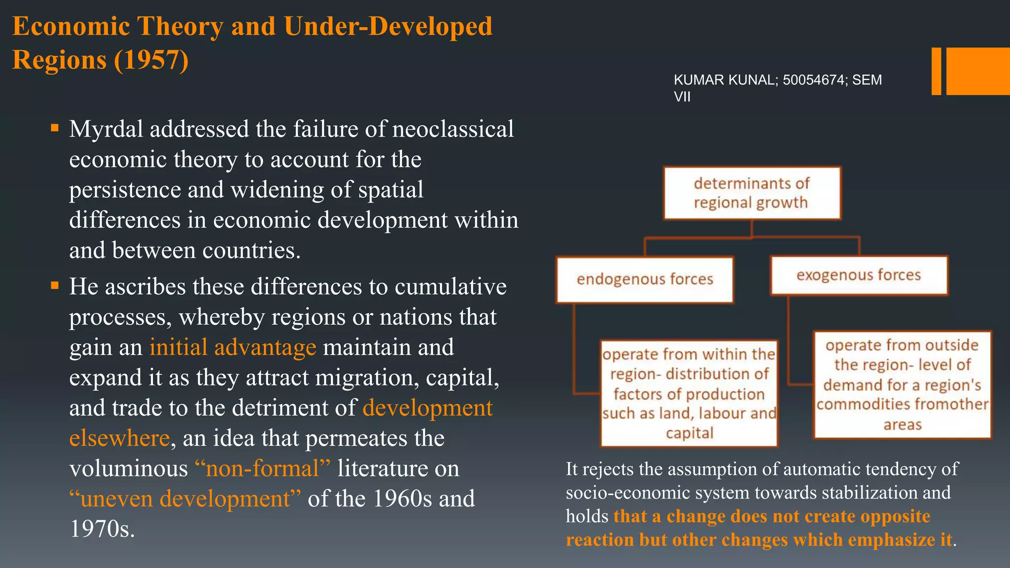 Cumulative causation theory | PPTX