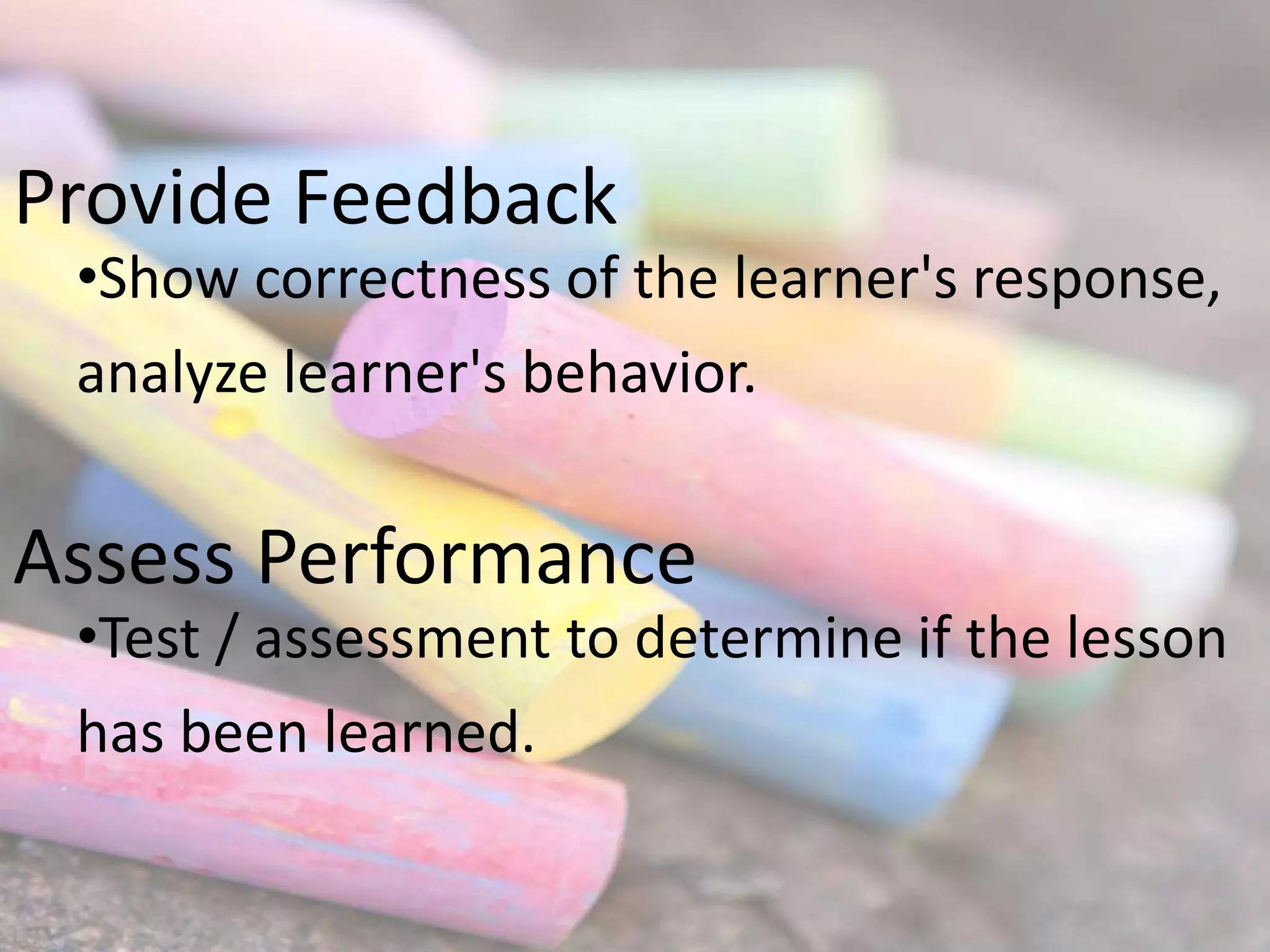 Cumulative learning theory | PPTX