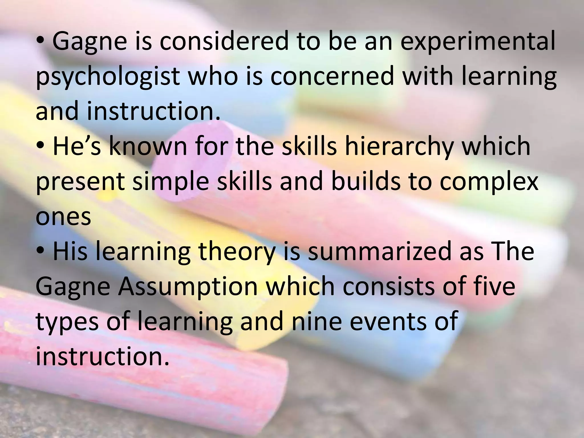 Cumulative learning theory | PPTX