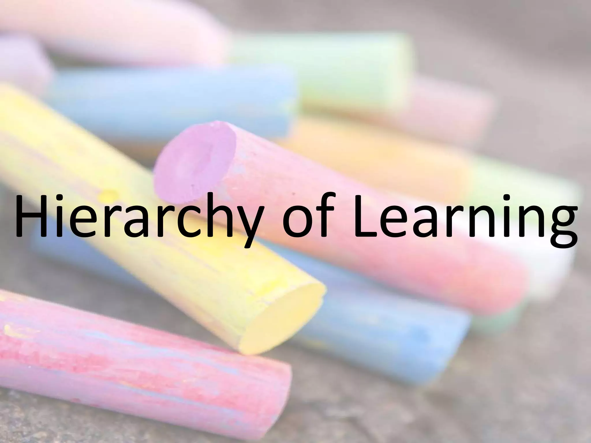 Cumulative learning theory | PPTX