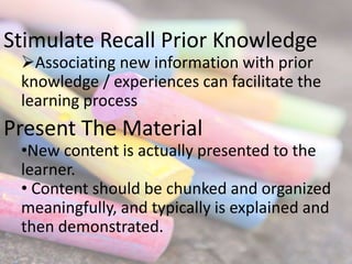 Cumulative learning theory | PPTX