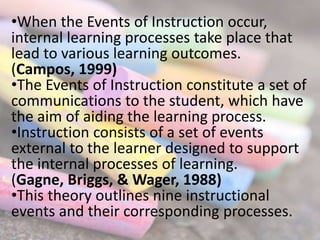 Cumulative learning theory | PPTX