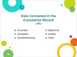 Cumulative record1 with picture | PPTX