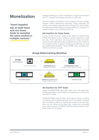 CUMULUS Cloud Broadcast Platform | PDF