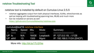 Cumulus Linux 2.5.5 What's New | PDF