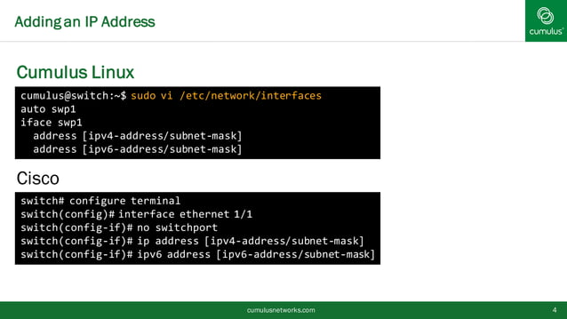 Cumulus networks conversion guide | PDF