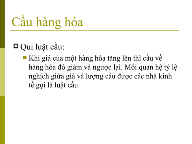 Cung, cau hang hoa chuong ii | PPT