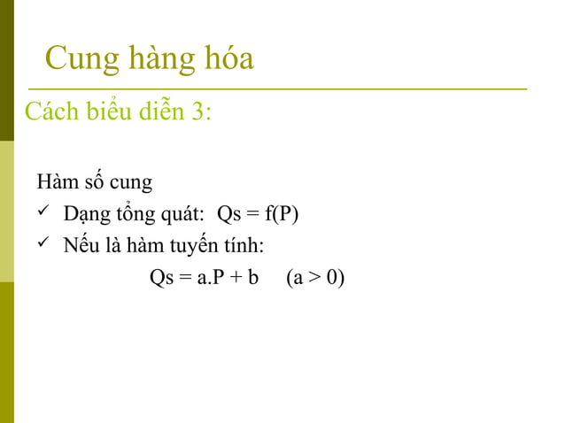 Cung, cau hang hoa chuong ii | PPT