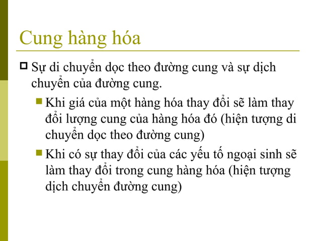 Cung, cau hang hoa chuong ii | PPT