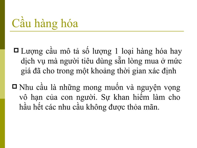 Cung, cau hang hoa chuong ii | PPT