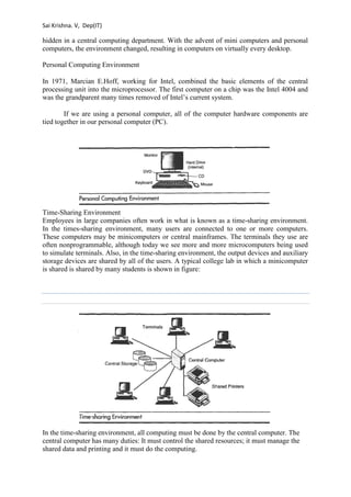 C PROGRAMING AND PC | PDF | Operating Systems | Computer Software and ...
