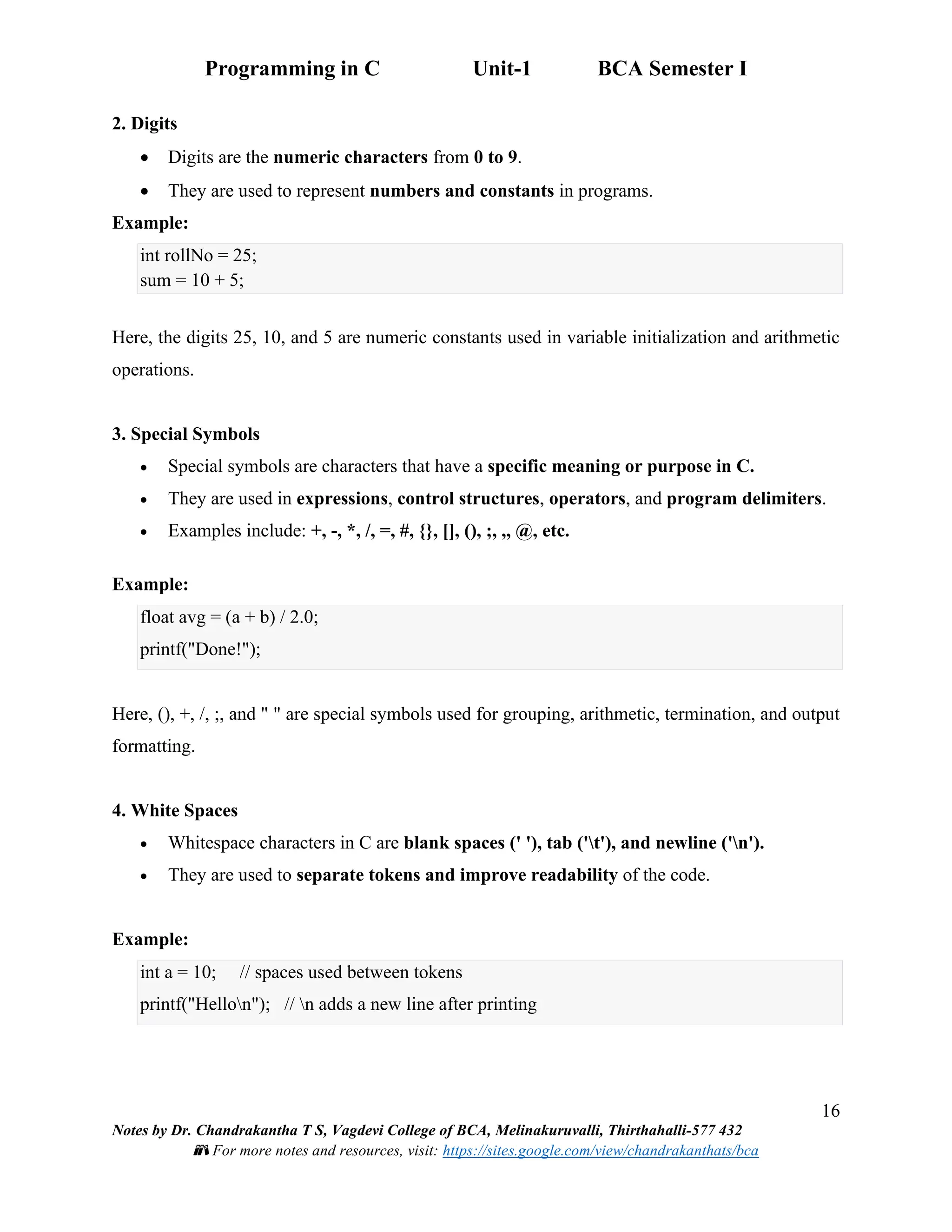 Programming in C: Unit-I Problem solving with a Computer | PDF