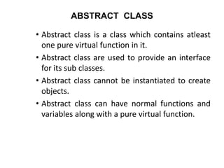 c++ Unit III - PPT.pptx