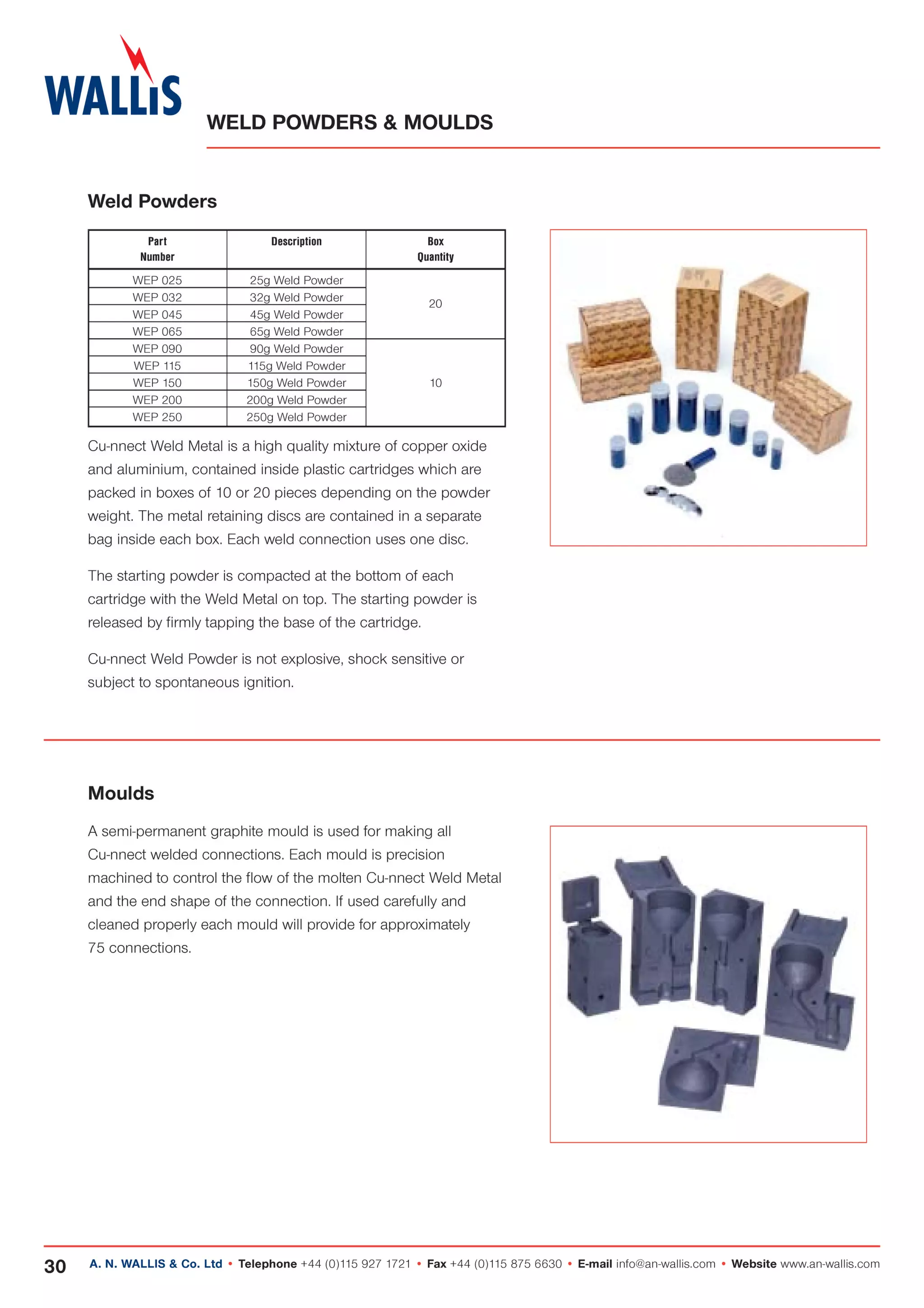 Exothermic Welding Powders | PDF