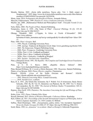 Platon: Biografia | PDF