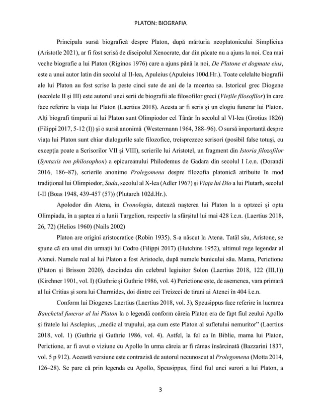 Platon: Biografia | PDF