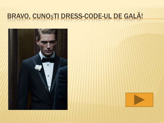 Cunoașterea dress code-urilor | PPTX
