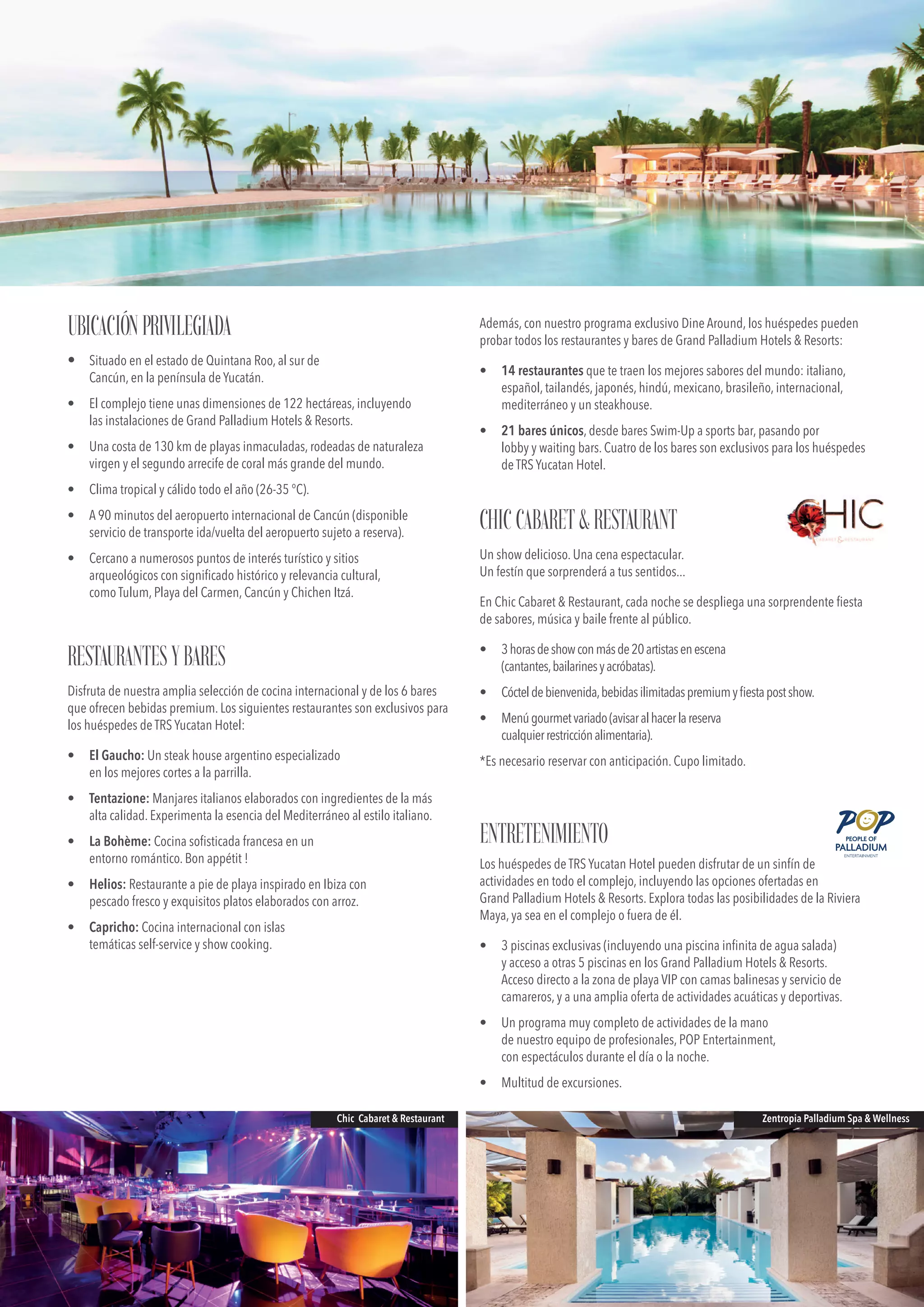 TRS Yucatan Hotel Factsheet (ES) | PDF