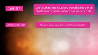 Cuntusiones | PPTX