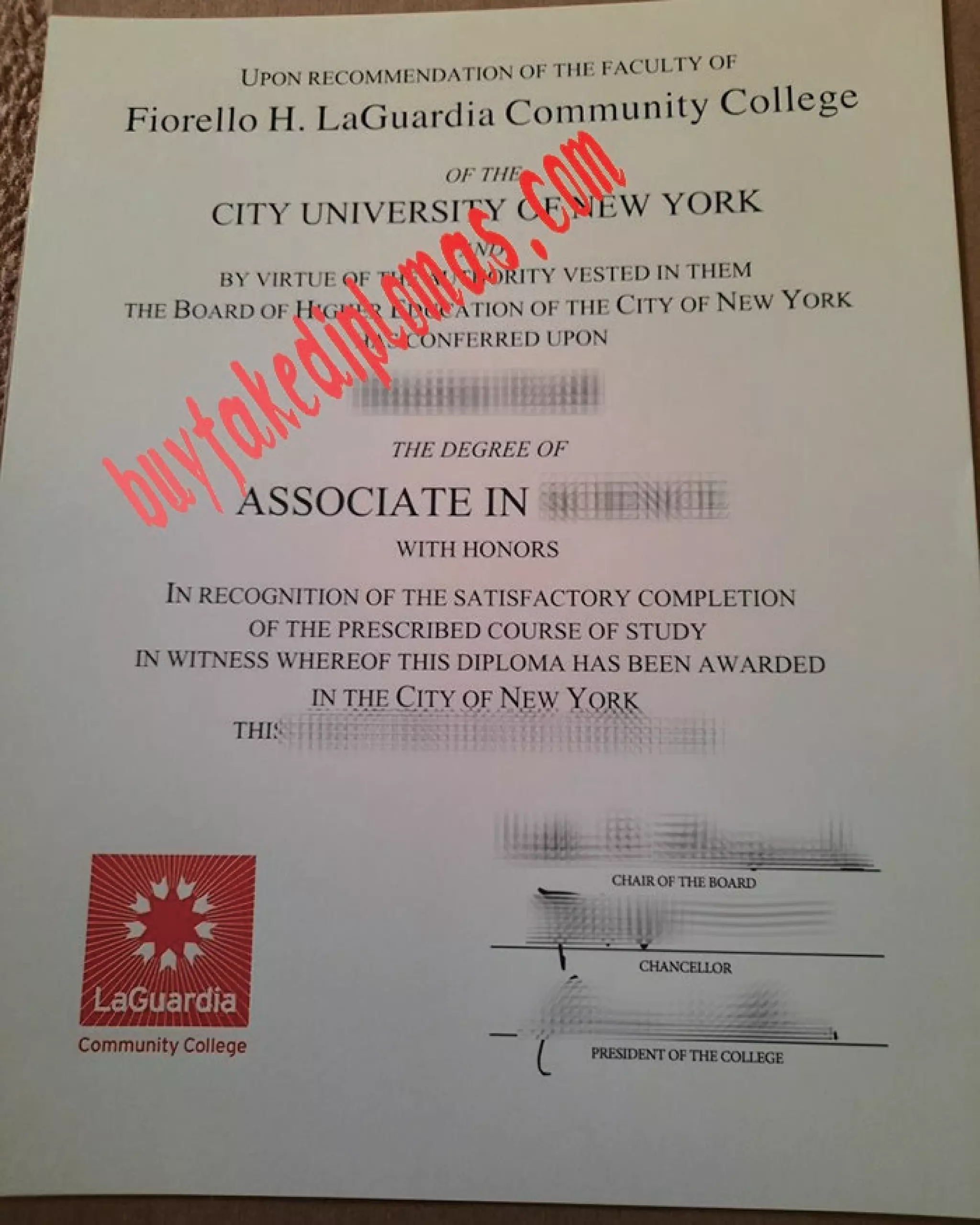 CUNY LaGuardia Community College degree | PDF
