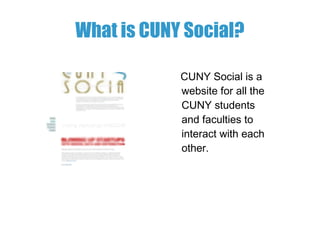 Cuny social | PPT