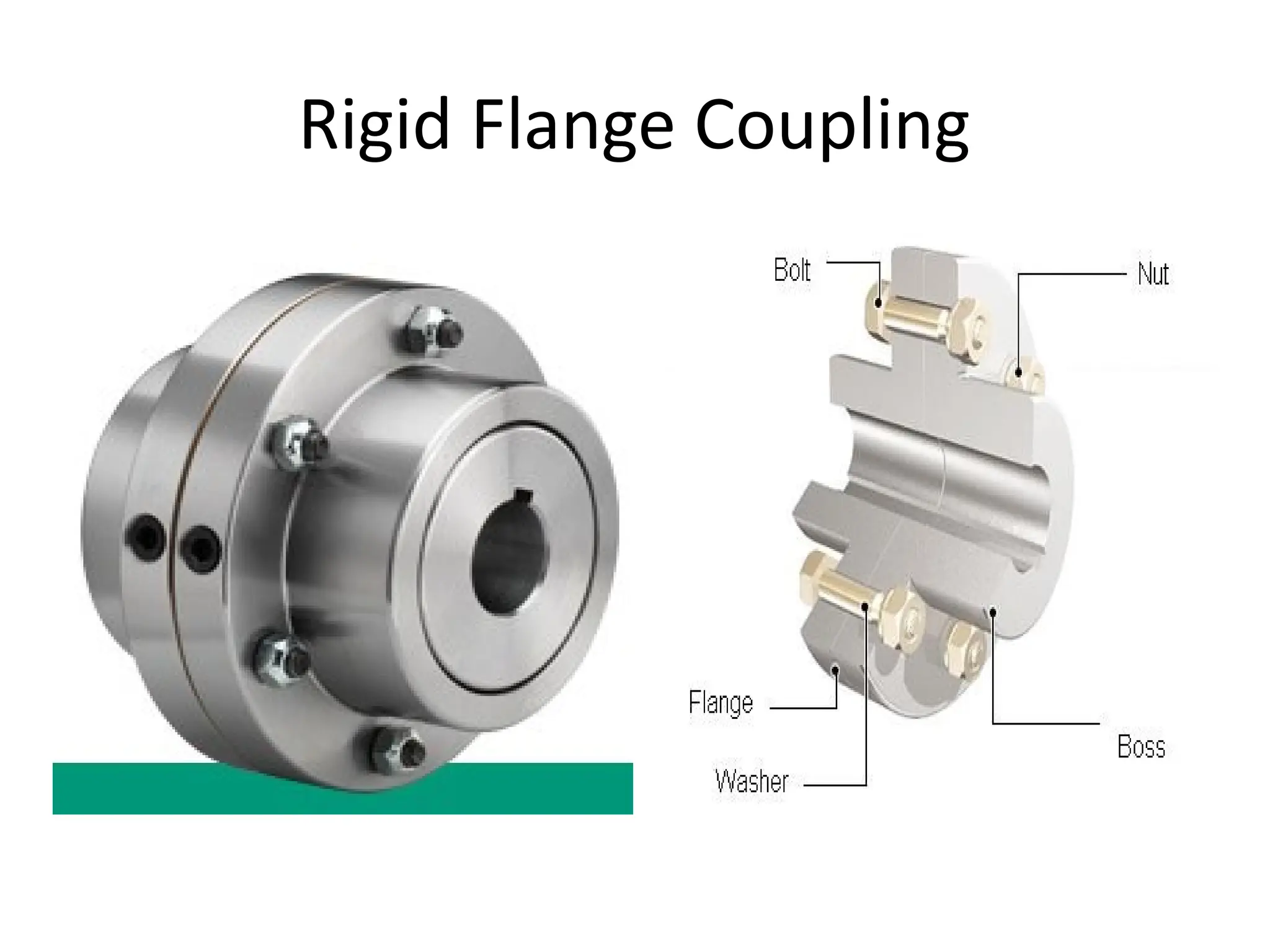 Types of Couplings (Rigid Flange Couplings) | PPTX