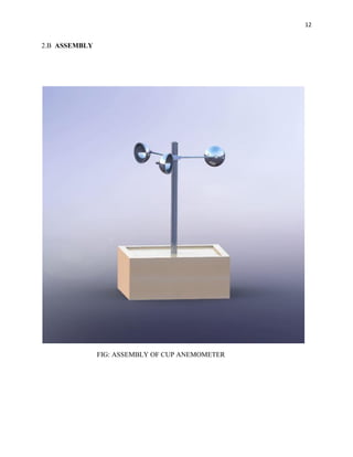 Cup Anemometer Project
