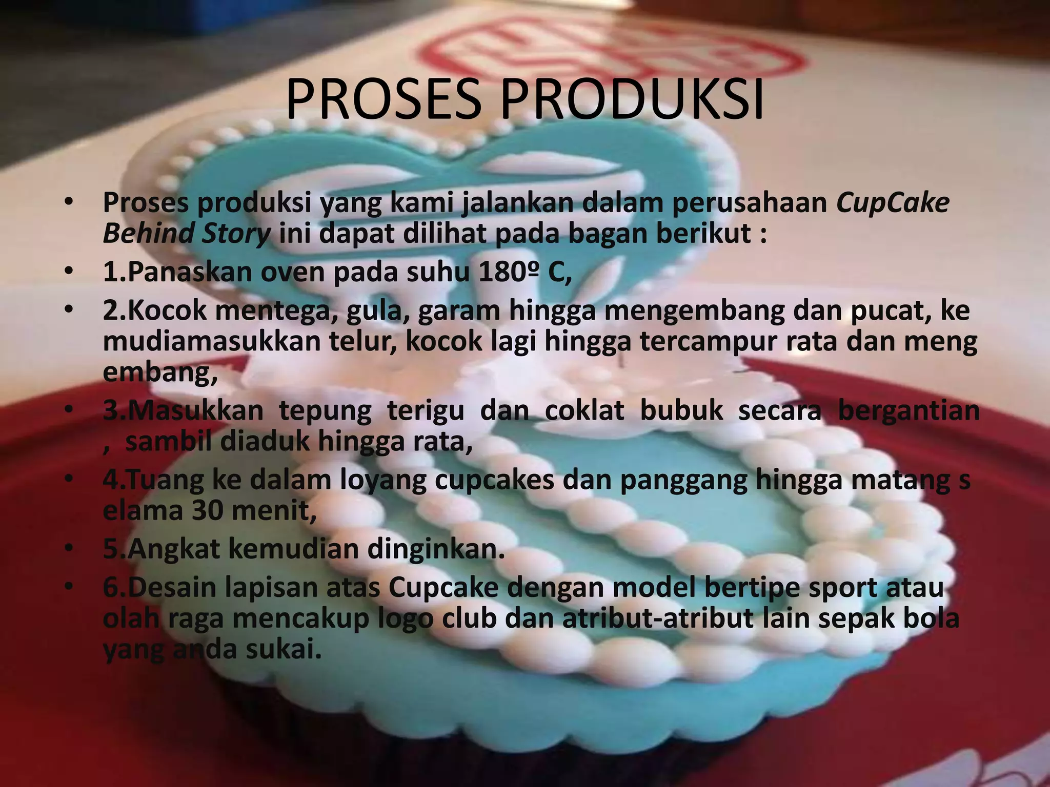 Cupcake Behind Story | PPTX