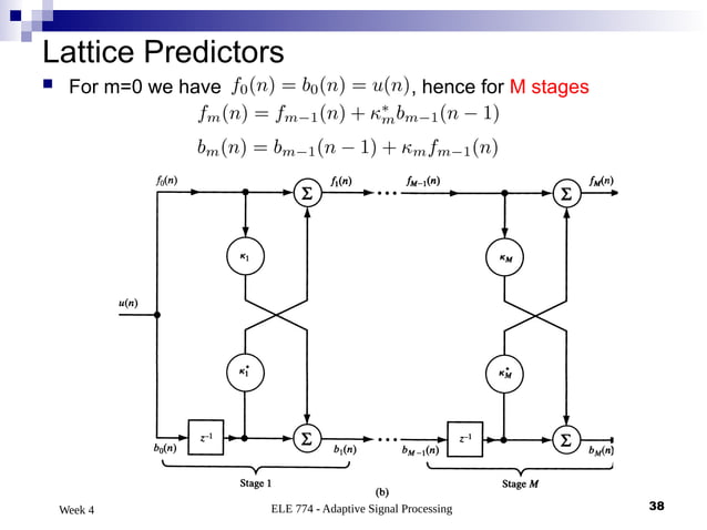 linear-prediction techniques for communication | PPT