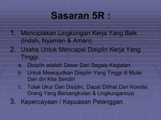 Training pemahaman tentang 5R untuk staf | PPTX