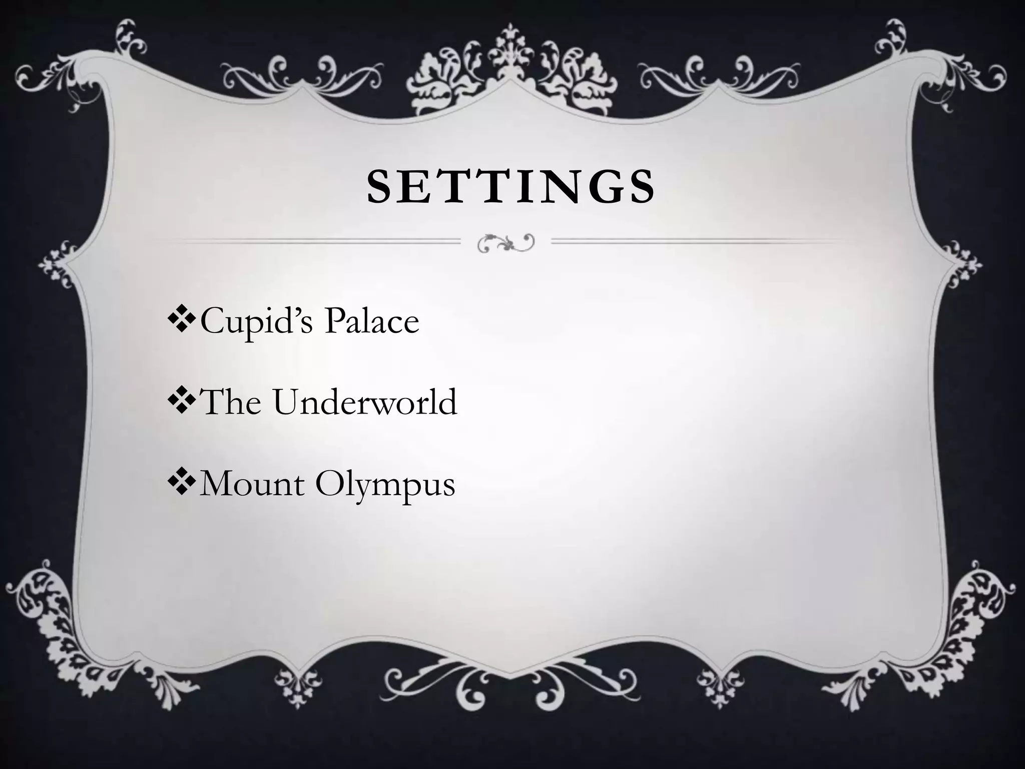 Cupid and Psyche | PPTX