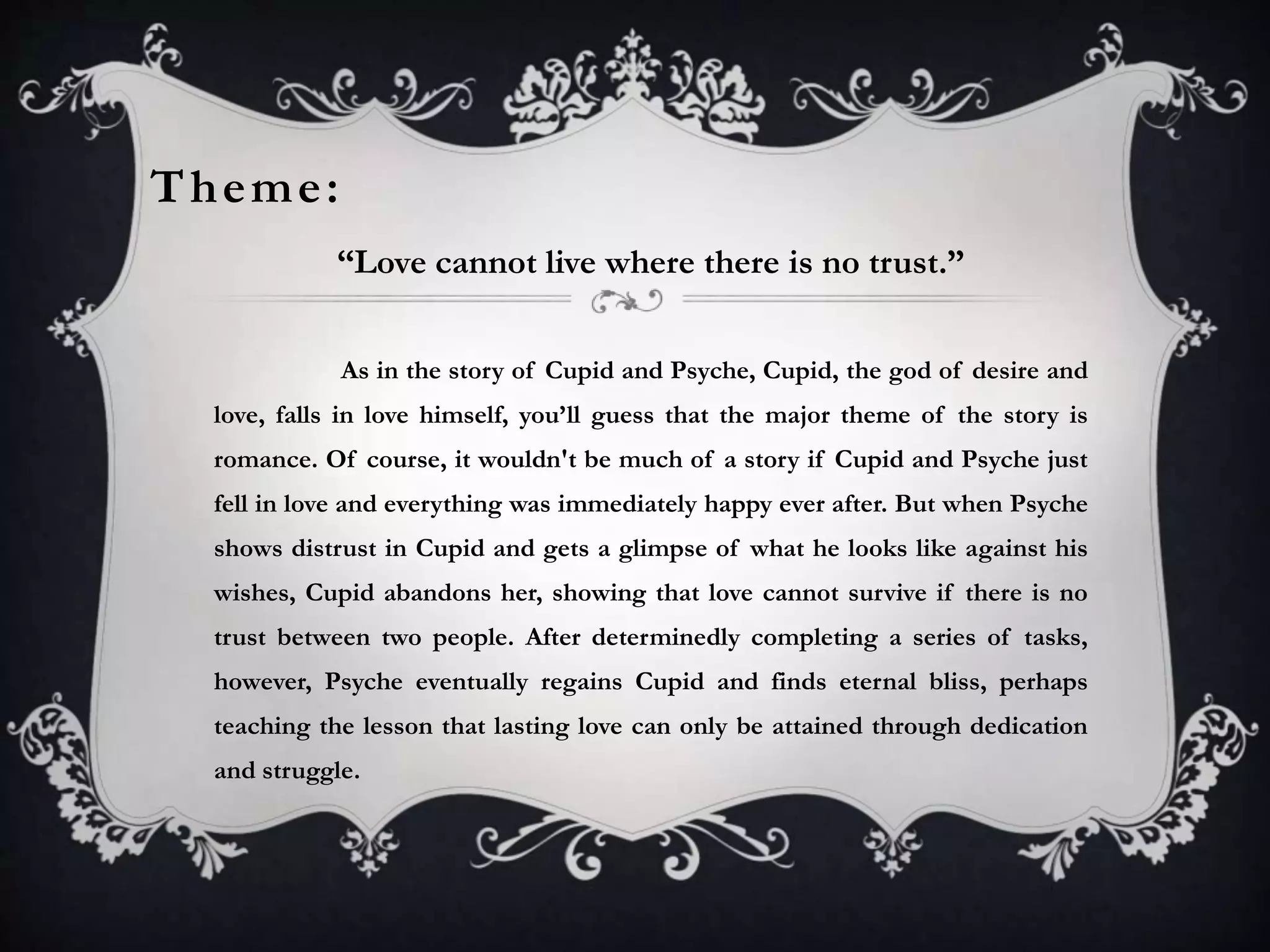 Cupid and Psyche | PPTX