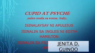 Aralin 1.1: Cupid at Psyche | PPTX